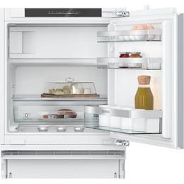 Siemens Einbauk&uuml;hlschrank iQ500 &raquo;KU22LADD0&laquo; 82 cm hoch 59,8 cm breit HyperFresh 0 &deg;C plus: h&auml;lt Fisch und Fleisch l&auml;nger frisch silber