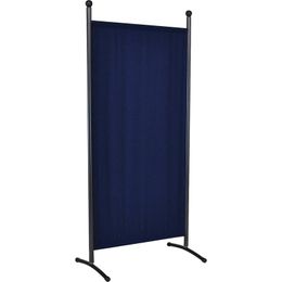 Angerer Stellwand &raquo;Klein blau&laquo; (B/H): ca. 82x178 cm blau Acryl, Stahl B/H/T: 82cm x 178cm