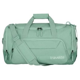 Travelite Herren Travelite Reisetasche &raquo;KICK OFF, verschiedene Gr&ouml;&szlig;en und Farben&laquo; Reisegep&auml;ck Sporttasche Freizeittasche mit Aufsteckfunktion gr&uuml;n B/H