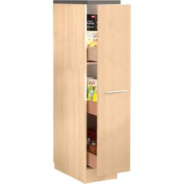 KOCHSTATION Apothekerschrank &raquo;KS-Toledo&laquo; braun B/H/T: 30cm x 144cm x 60cm