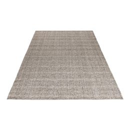Obsession Wollteppich &raquo;My Jarven 935&laquo; rechteckig 10 mm H&ouml;he Handweb Teppich, Uni Farben, reine Wolle, handgewebt, Wohnzimmer beige Wolle B : 120cm 1 Stk., 10mm,