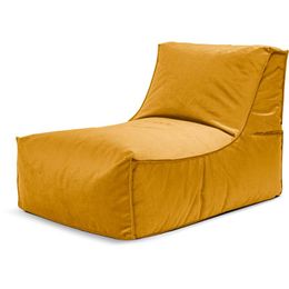 MAGMA Sitzsack &raquo;Rock MARLA&laquo; 1 Stk. tlg. gelb Bezug: 100% Polyester B/H/T: 100cm x 65cm
