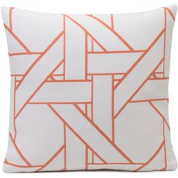 G&ouml;zze Dekokissen &raquo;Lombok&laquo; orange Obermaterial: 60% Polypropylen, 40% Polyacryl B/L: 50cm x 50cm, 1 Stk.