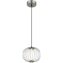 Globo LIGHTING H&auml;ngeleuchte &raquo;GALWAY&laquo; LED-Modul 1 Stk. Warmwei&szlig; H&auml;ngelampe Metallst&auml;be 3 Stufen DM 30cm Esszimmer &Oslash; 30cm H: 150cm, 1 Stk.