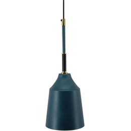 Kayoom H&auml;ngeleuchte &raquo;H&auml;ngelampe Caja 287&laquo; E27 1 Stk. puristisches Design, vielseitig kombinierbar blau 1, H: 45cm, 1 Stk.