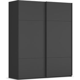 Rauch Schwebet&uuml;renschrank &raquo;Kleiderschrank Schrank Garderobe Schlafzimmerschrank SCALE-TRIO&laquo; edle dreigeteilte Front mit 2 Zierleisten Glasfront MADE 
