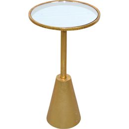 Inosign Beistelltisch gold B/H/T: 35cm x 65cm x 35cm