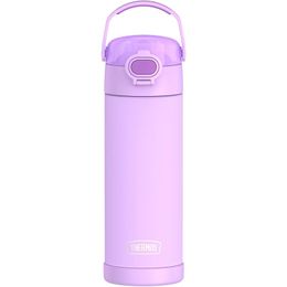 Thermos Isolierflasche &raquo;FUNTAINER Water Bottle, doppelwandiger Edelstahl, sp&uuml;lmaschinenfest&laquo; 0,47l, 12h kalt, mit dichschlie&szlig;endem Push Button Lid 