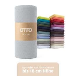 OTTO home Spannbettlaken &raquo;PHYSALIS in BASIC und PREMIUM Qualit&auml;t, 100% Baumwolle&laquo; f&uuml;r Matratzen bis 18 cm H&ouml;he, Bettlaken, Spannbetttuch, pflegeleicht