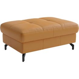 Sit & More sit&more Polsterhocker &raquo;Vanity Leder, B: 103 cm&laquo; orange B/H/T: 103cm x 45cm x 69cm, NaturLEDER ,mit Stauraum