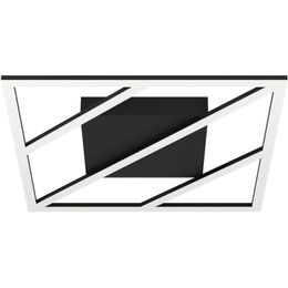 Eglo Deckenleuchte &raquo;ULISANO&laquo; LED-Modul 1 Stk. warmwei&szlig; - kaltwei&szlig; Deckenleuchte in schwarz aus Alu, Stahl - 21W - warmwei&szlig; - kaltwei&szlig; schwarz H: 5,5cm
