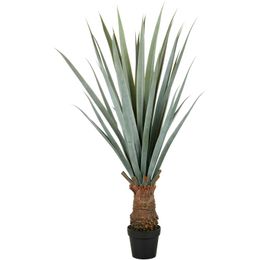 Creativ green Kunstpflanze &raquo;Agave angustifolia&laquo; in beeindruckender Gr&ouml;&szlig;e gr&uuml;n Kunststoff B/H/L: 140cm, 1 Stk.