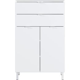Germania Badkommode &raquo;GW-Mauresa&laquo; wei&szlig; B/H/T: 60cm x 97cm x 34cm, 2 Stk., 2 Stk.