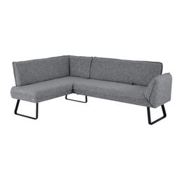 K+w Komfort & Wohnen K+W Komfort & Wohnen Eckbank &raquo;Drive&laquo; mit Seitenteilverstellung am langem Schenkel zur Sitzplatzerweiterung blau B/H/T: 91cm x 68cm, Flachgewebe 775, 