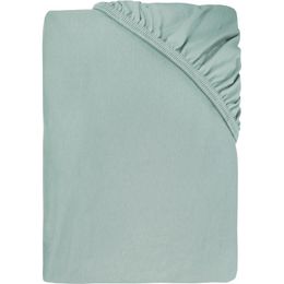 Dyckhoff Spannbettlaken &raquo;Uni&laquo; Angenehm weich, besonders flexibel, bis 25cm Matratzenh&ouml;he Jersey, Obermaterial: 95% Baumwolle, 5% Elasthan B/L: 90cm x 200cm, 1 
