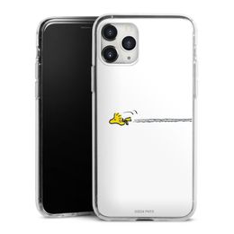 DeinDesign iPhone 11 Pro Max Handy Silikon H&uuml;lle Case transparent Handyh&uuml;lle Peanuts Children Official Licensed Product Silikon Case