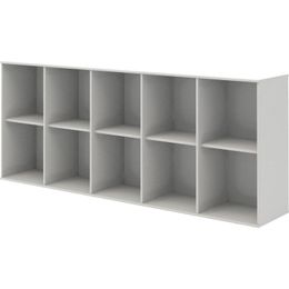 Sideboard &raquo;Mistral Kubus 117, h&auml;ngend/stehend montierbar&laquo; 1 Stk. tlg. Verstellbar Einlegeb&ouml;den, B: 169 cm, anpassungsbar Designm&ouml;bel wei&szlig; 