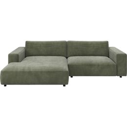 Musterring Ecksofa &raquo;MR LUCIA, Charakterstarker Lounge-Komfort von &laquo; XXL-Longchair, erstklassige Kammerkissen & zeitloser Look 88% Polyester, 12% Polyacryl B/H/T: