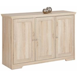 OTTO home Sideboard &raquo;Nanna&laquo; Kommode, Breite 118 cm braun B/H/T: 120cm x 80cm x 39cm