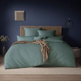 Estella Bettw&auml;sche &raquo;Valetta&laquo; Mako-Satin, Obermaterial: 100% Baumwolle B/L: 135cm x 200cm, 1 Stk., 1 Stk., Mako-Satin, B/L: 80cm x 80cm