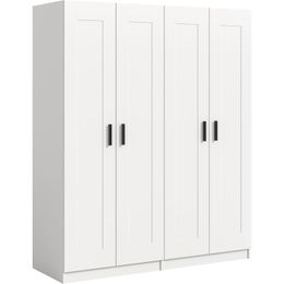Home Affaire Kleiderschrank &raquo;Farmsen, Schlafzimmerschrank, Garderobe, Schrank&laquo; Schrank-Kombi, Schlafzimmer, Garderobenschrank, Flur, Set best. aus: 2 