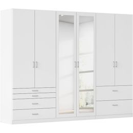 Rauch Kleiderschrank &raquo;Kleiderschrank Schrank Garderobe W&auml;scheschrank WILDBERG&laquo; Breiten 226/271 cm, H&ouml;hen 210/229 cm, mit 6 Schubladen, obere Schublade