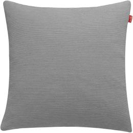 Esprit Dekokissen &raquo;Stockholm Needlestripe&laquo; Kissenh&uuml;lle ohne F&uuml;llung, 1 St&uuml;ck, Nadelstreifen grau Polyester B/L: 38cm x 38cm, 1 Stk.