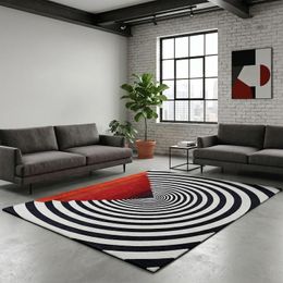 Gino Falcone Teppich &raquo;Cosima-117&laquo; rechteckig 3 mm H&ouml;he flachgewebt, Jaquard, mit Chenillegarn, modernes geometrisches Design rot Polyester B : 130cm 1 Stk., 3mm, L
