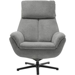 Die PlanBar Relaxsessel &raquo;MP-RS20079&laquo; 360&deg; drehbar, Wippfunktion zus&auml;tzlich w&auml;hlbar, Kaltschaumpolsterung grau 100% recyceltes Polyester Flachgewebe, 