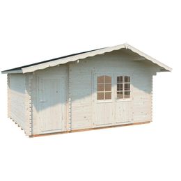 Palmako Gartenhaus &raquo;Emma&laquo; 14,2 qm transparent Massivholz Fu&szlig;boden im Gartenhaus, ohne Dacheindeckung