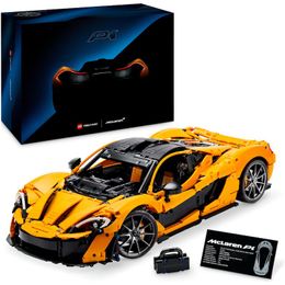 Lego Konstruktionsspielsteine &raquo;McLaren P1 (42172), Lego Technic&laquo; Made in Europe bunt Einheitsgr&ouml;&szlig;e Konstruktionsspielsteine