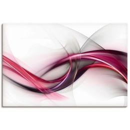 Artland Wandbild &raquo;Ideen&laquo; Muster 1 Stk. tlg. als Alubild, Leinwandbild in verschied. Gr&ouml;&szlig;en rot B/H/T: 90cm x 60cm, Leinwandbild Muster Querformat, 1 Stk.