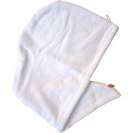 Dyckhoff Turban-Handtuch &raquo;Opal Turban-Handtuch&laquo; wei&szlig; Frottier, Frottier B/L: 25cmx70cm, 2 Stk., Frottier