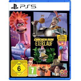 Outright Games Spielesoftware &raquo;Chicken Run: Eierlauf&laquo; PlayStation 5 100 % Chicken Run &ndash; Ein brandneues Abenteuer von Aardman, vollgepackt mit gackerndem Spa&szlig;!