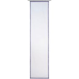 G&ouml;zze Schiebegardine &raquo;Sambia Schiebevorhang&laquo; Paneelwagen 1 Stk. tlg. HxB: 245x60, Voil&eacute; Uni, inklusive Montagezubeh&ouml;r lila Voile, Polyester 245cm, 