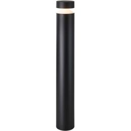 Eglo Stehlampe &raquo;Melzo Au&szlig;en-Stehlampe, Au&szlig;enleuchte, Aluguss und Kunststoff, IP44&laquo; LED-Modul 1 Stk. Warmwei&szlig; Stehleuchte - H99 x &Oslash;13,5 cm - schwarz - 