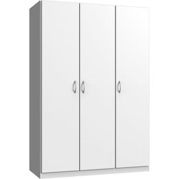 wimex Dreht&uuml;renschrank &raquo;Bitburg&laquo; wei&szlig; Holzwerkstoff B/H/T: 135cm x 198cm x 58cm, T&uuml;ren: 3 Stk.