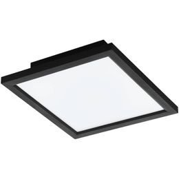 Eglo Deckenleuchte &raquo;SALOBRENA-Z&laquo; LED-Modul 1 Stk. warmwei&szlig; - kaltwei&szlig; Disco-Modus, App/Sprachsteuerung Alexa,&lrm;30x30x5cm, exkl. Fernbedienung schwarz H