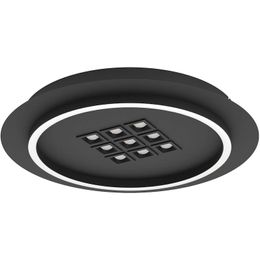 Eglo Deckenleuchte &raquo;Balazote Deckenlampe rund aus Metall und Konststoff Lampe B&uuml;rolampe&laquo; LED-Modul 1 Stk. Kaltwei&szlig; Neutralwei&szlig; Warmwei&szlig; Wand-/