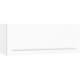 KOCHSTATION Klapph&auml;ngeschrank &raquo;KS-Bern2&laquo; Breite 90 cm, 1 Klappe wei&szlig; Holzwerkstoff B/H/T: 90cm x 35,2cm x 34,9cm