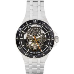 Carl von Zeyten Herren Carl von Zeyten Automatikuhr &raquo;Urberg&laquo; Armbanduhr, Herrenuhr, Made in Germany, Mechanische Uhr silber Einheitsgr&ouml;&szlig;e