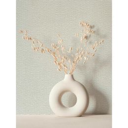 marburg Vliestapete &raquo;Tapete Cloth Style&laquo; uni gepr&auml;gt moderne Vliestapete f&uuml;r Wohnzimmer Schlafzimmer K&uuml;che beige Vlies B/L: 0,53m x 10,05m, Rollen: 1
