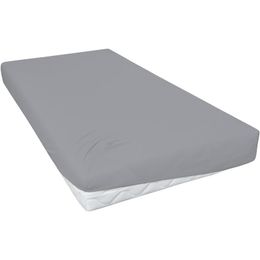 Primera Spannbettlaken &raquo;Luxus-Satin&laquo; in hochwertiger Qualit&auml;t Satin, Obermaterial: 100% Baumwolle B/L: 190cm x 200cm, 1 Stk., Satin, 190x200 24cm