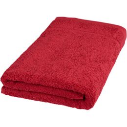 Ross Badetuch &raquo;Rubin&laquo; 100% Baumwolle rot Frottier, Baumwolle B/L: 70cmx140cm, 1 Stk., Frottier