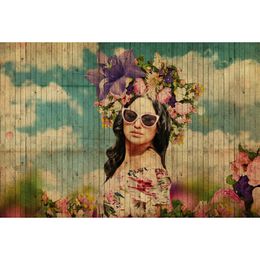 Livingwalls living walls Fototapete &raquo;Walls by Patel Havana 1&laquo; glatt Vlies, Wand, Schr&auml;ge beige Vlies B/L: 4m x 2,7m
