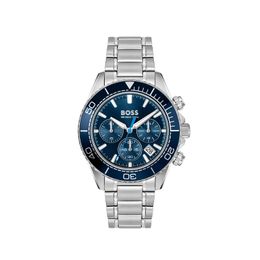 BOSS Herren BOSS Chronograph &raquo;SEALINER&laquo; Quarzuhr, Armbanduhr, Herrenuhr, Edelstahlarmband, analog, Tag Einheitsgr&ouml;&szlig;e