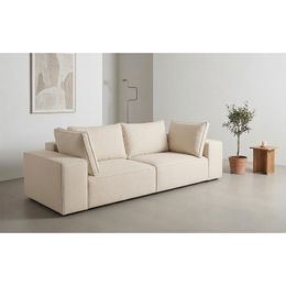Trends by HG Big-Sofa &raquo;Conor XL, B: 268cm, Liegefl&auml;che: 138 x 194 cm, in Cord und Velours&laquo; mit Schlaffunktion und Bettkasten 100% Polyester B/H/T: 