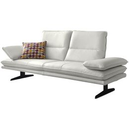 W.Schillig 2-Sitzer &raquo;broadway, Designsofa mit tollem Sitzkomfort, Breite 216cm&laquo; Sitztiefenverstellung, Kopfteil- & Seitenteilverstellung, Breite 216cm