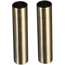 Liedeco Gardinenstangen-Endst&uuml;ck &raquo;Signum&laquo; f&uuml;r Gardinenstangen &Oslash; 16 mm gold 2 Stk.