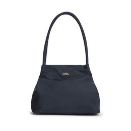 Tommy Hilfiger Damen Tragetasche &raquo;TH MARINA HOBO/TOTE NYLON&laquo; Damen Handtasche, Schultertasche mit doppeltem Tragegriff blau B/H/T: 35cm x 28cm x 18cm